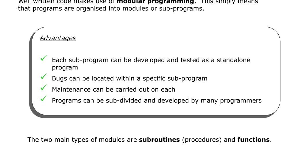 What is Modular Programming and what are their advantages - Rent Indian ...